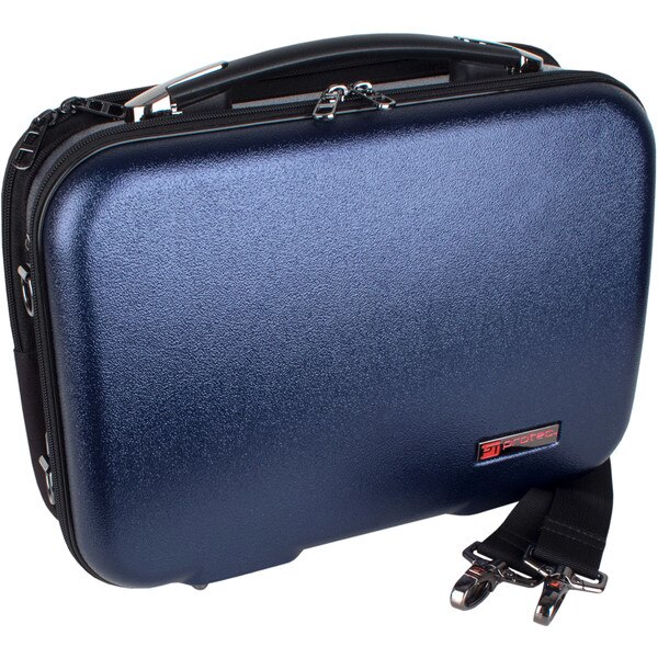 Clarinet Case, Bb - ZIP, With Detachable Music Pocket (Blue) | Protec