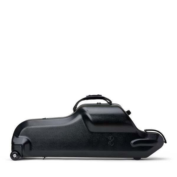 Baritone Saxophone Case With Wheels, Zip, Bb & A (Black) | Protec