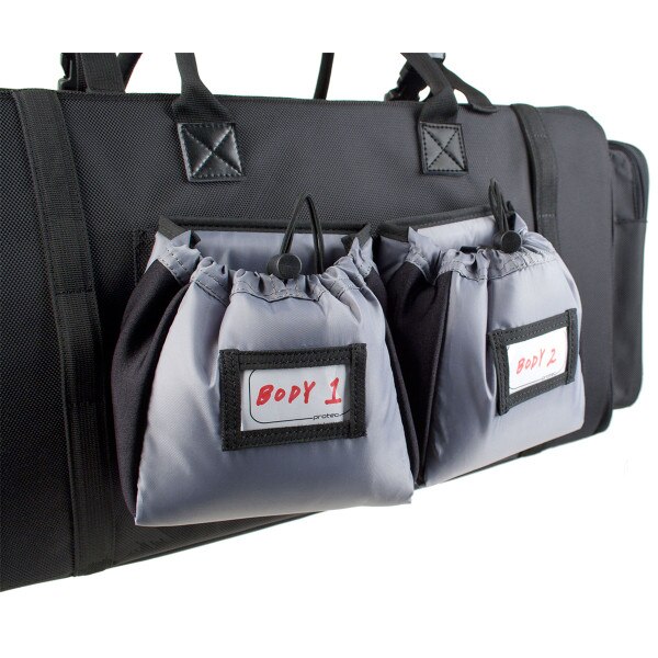 Camera Backpack Modular Pocket, 6.5 x 9.0 x 2.5" (Grey) | Protec